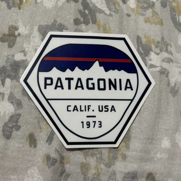 Patagonia | Other | Patagonia Decal White Mountain Outdoor Adventure ...